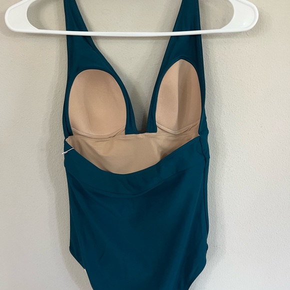 summersalt | Swim | Summersalt The Halter Plunge One Piece Swimsuit ...